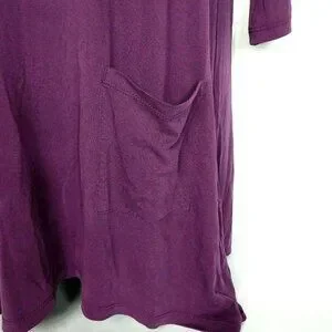LOGO by Lori Goldstein | Tops | Logo By Lori Goldstein Purple Modal V ...
